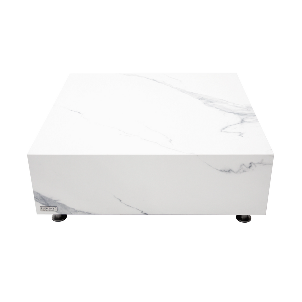Elementi - Bianco Coffee Table – ELEMENTI Direct
